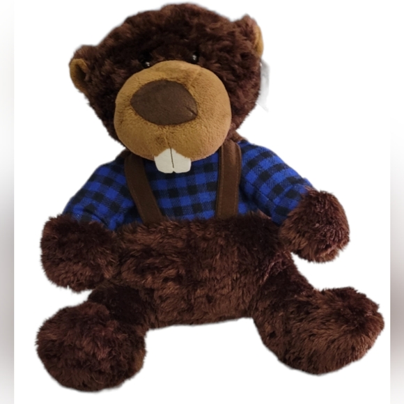 Aurora | Toys | Aurora Beaver Lumberjack Plush Stuffed Animal | Poshmark